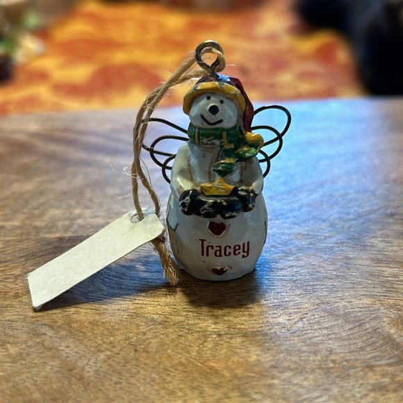 GANZ | Holiday | Ganz Seasonal Name Ornament New With Tag Snowman Angel ...